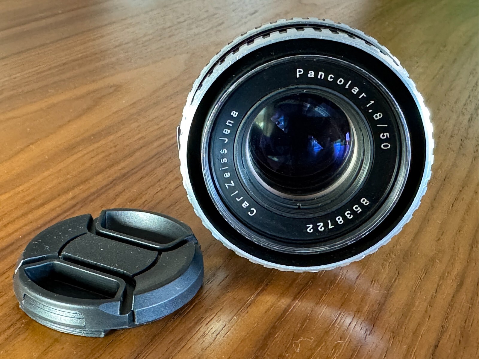 Rare Carl Zeiss Jena Pancolar f/1.8 50mm Thorium Lens m42 mount 8 ...
