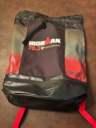IRONMAN TRIATHLON 70.3 Eagleman 2024 BACKPACK Bag Transition Maryland ...