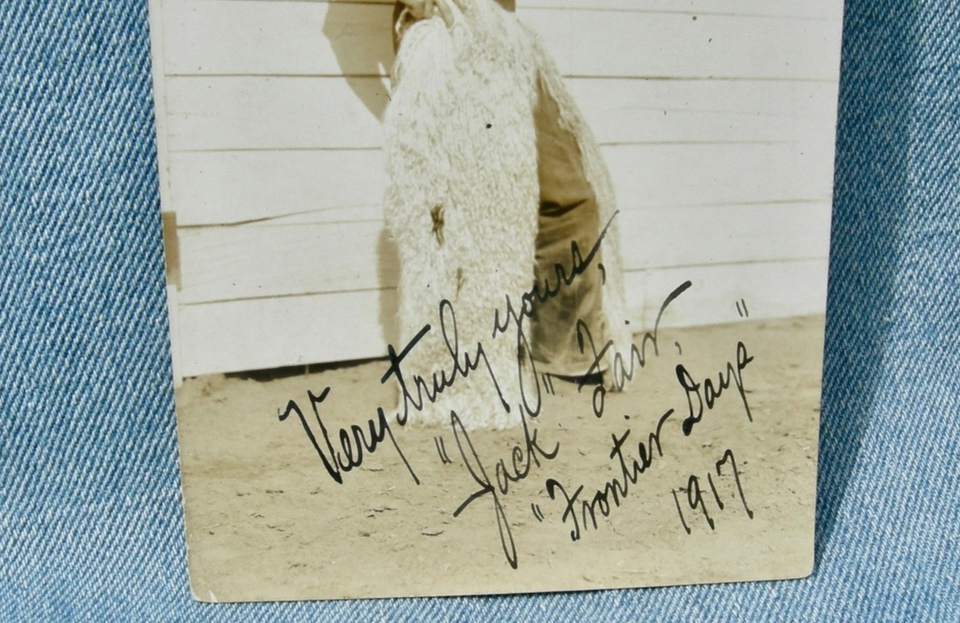 1917 CHEYENNE, WYOMING BOXING COWBOY JESS WILLIARD POTTAWATOMIE GIANT ...