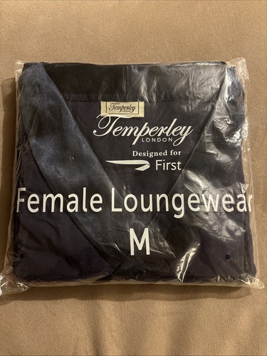 New British Airways Temperley London Navy Upper First Class PJ Pajamas ...