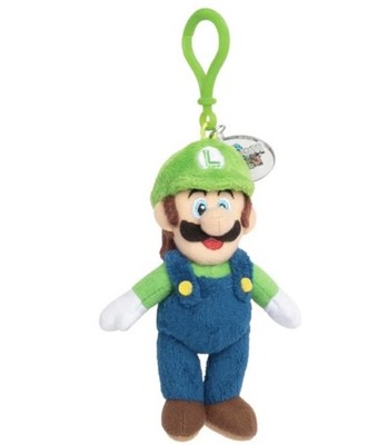 Universal Studios Super Nintendo World Mario Kart Luigi Plush Keychain ...