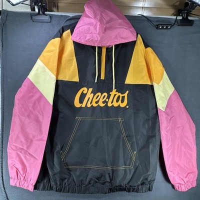 Cheetos Windbreaker Hoodie Men's Medium Chester Cheetah Basketball ...