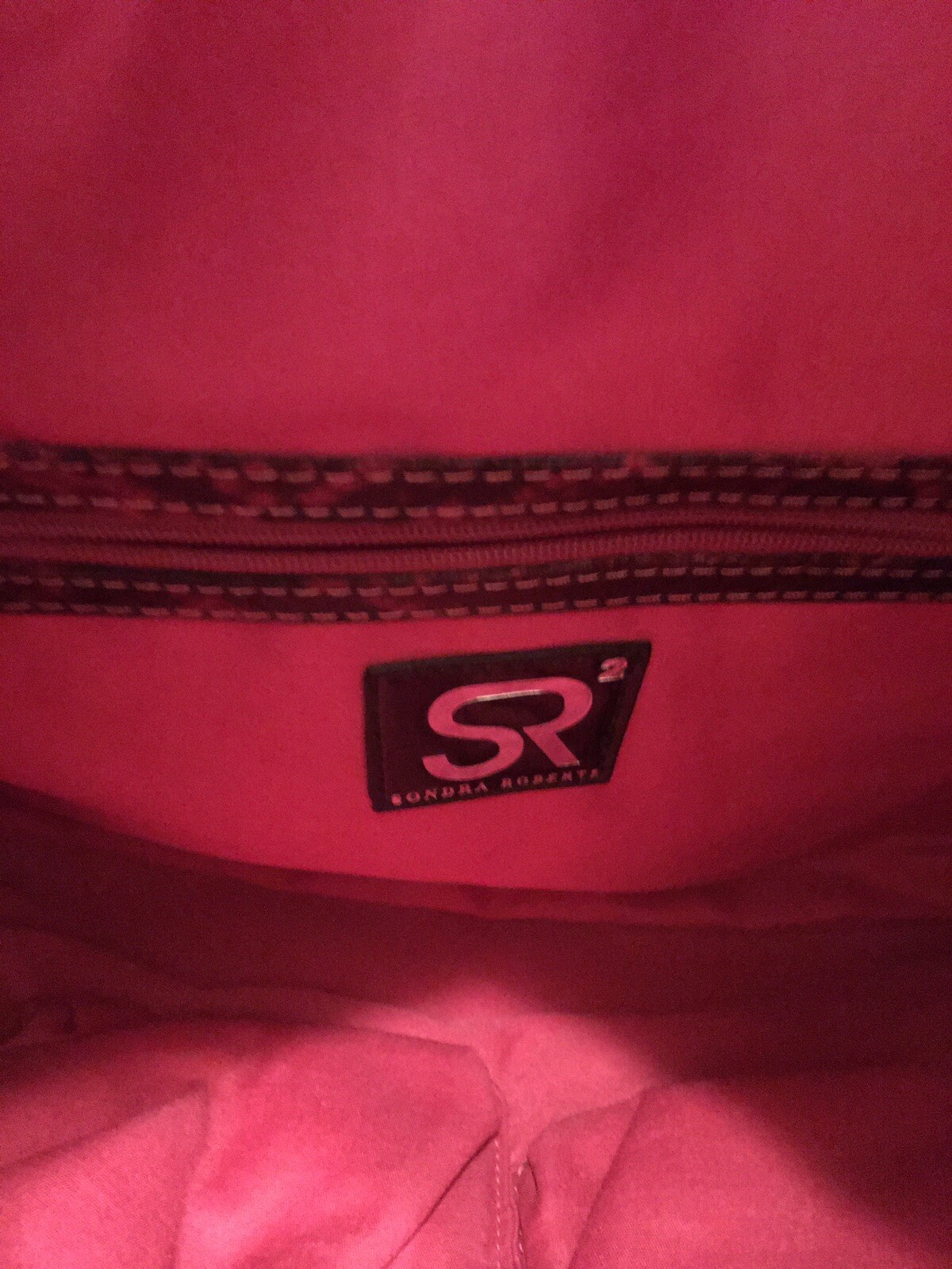 SR2 Sondra Roberts-1980-Snake Embossed-LRG Clutch,Purse,Handbag ...