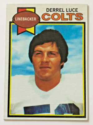 1979 Topps #9 Derrel Luce, Baltimore Colts EXMT- NM | eBay