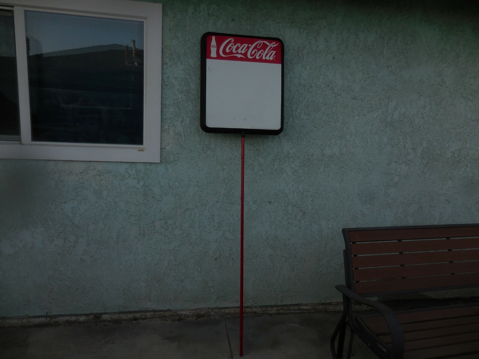 LRG Coca-Cola Business Erasable Reusable Board Sign With Stand stick ...