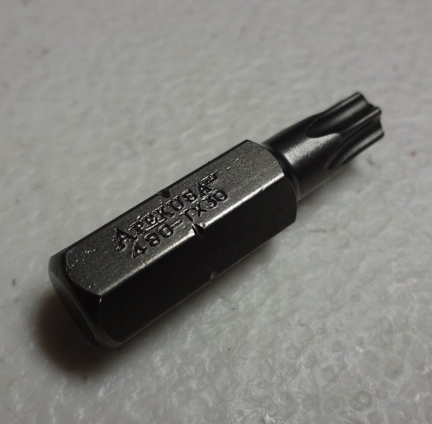 Apex 480-TX30 5/16" T30 Torx Bit Insert Apex 480 - TX - 30X | eBay