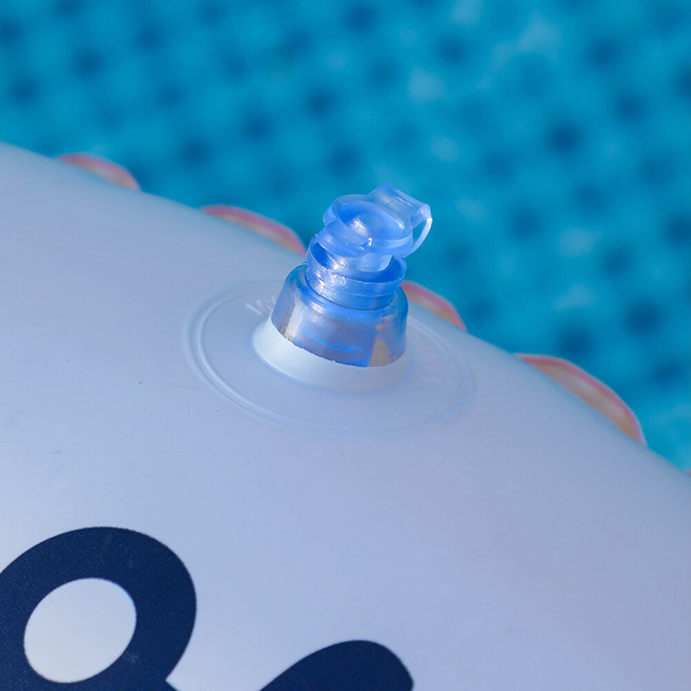 Inflatable Swim Ring Swim Circle Tube with Handle for Pool Beach (90 ...