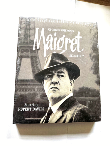 MAIGRET (BBC RUPERT DAVIES ) - SEASON 2 2022 3 DISC BLU RAY SEALED ...