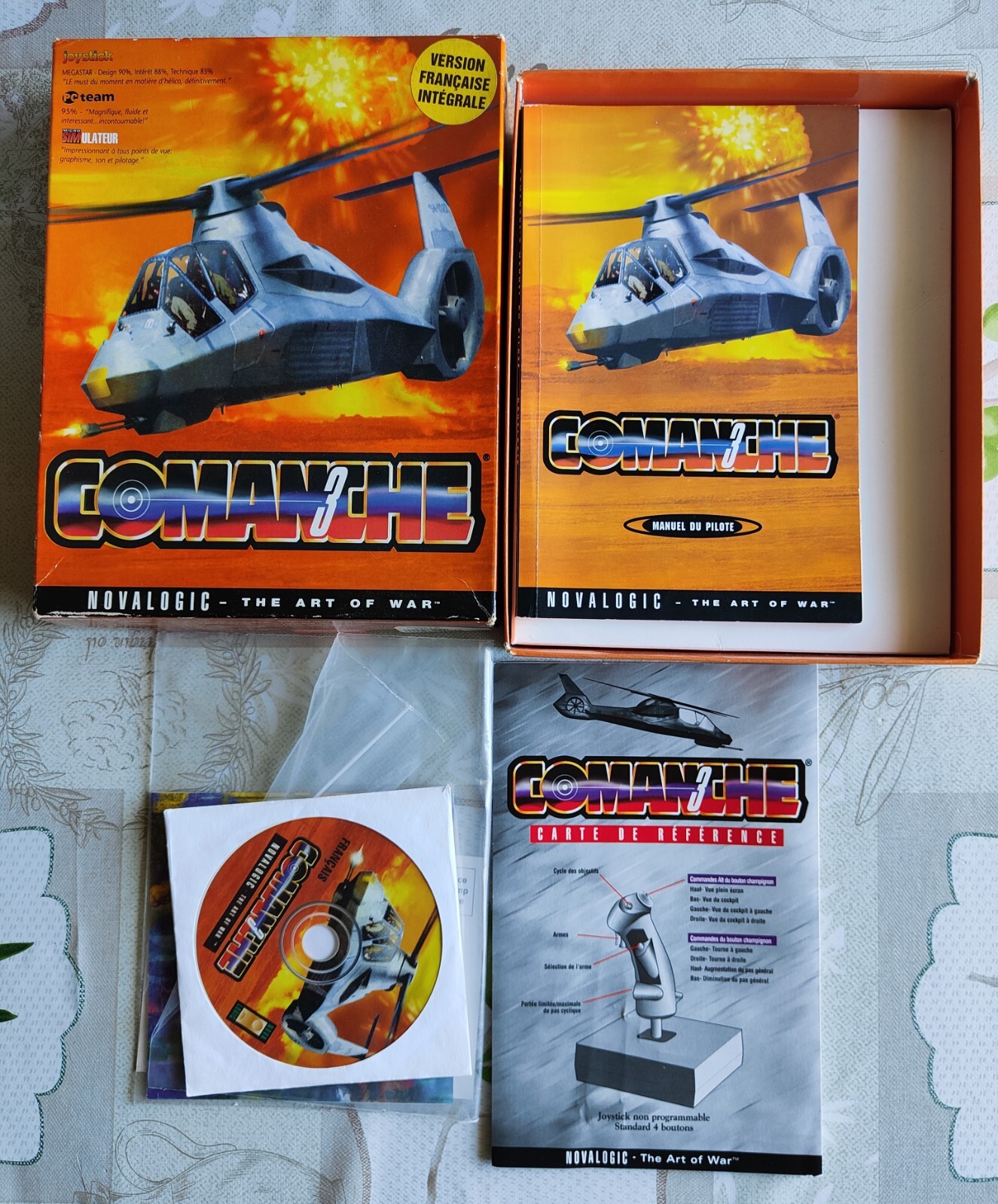 Comanche 3 (hélicoptère) - Jeu PC Big Box Complet - Version Française ...