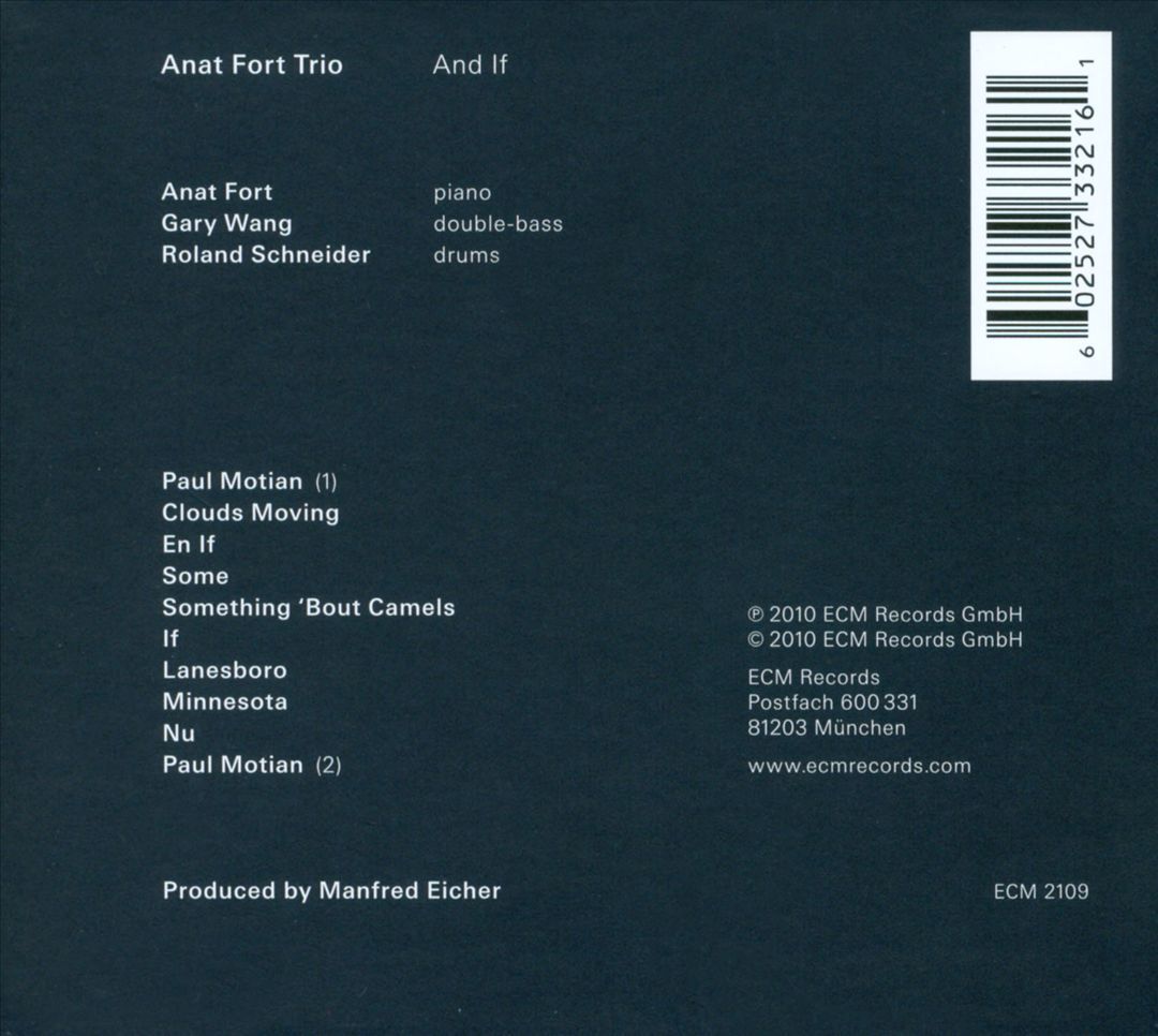 ANAT FORT TRIO - AND IF NEW CD 602527332161| eBay