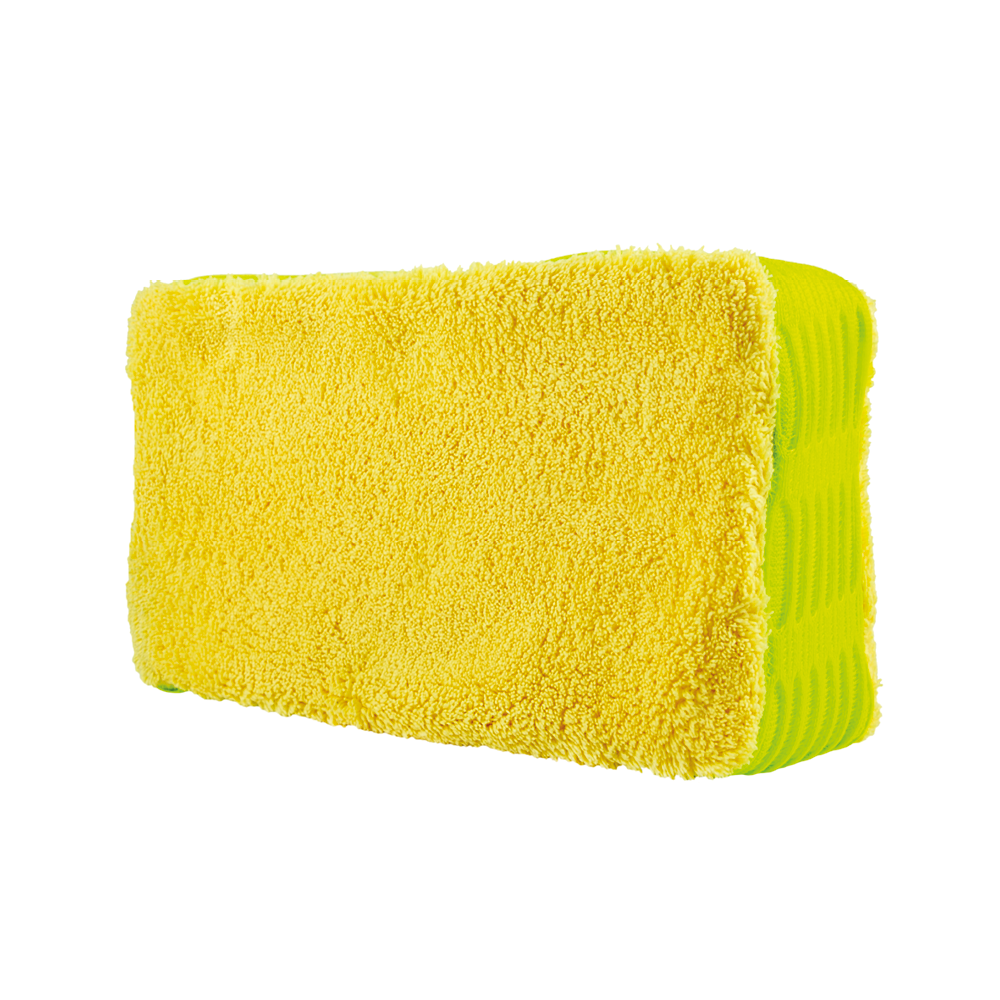 4 x Microfibre Sponge with Bug & Tar Remover Mesh Trim Pad Insect Stain ...