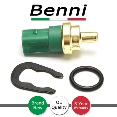 Benni Coolant Temperature Sensor Fits VW Transporter Caravelle (T4) 2.5 ...