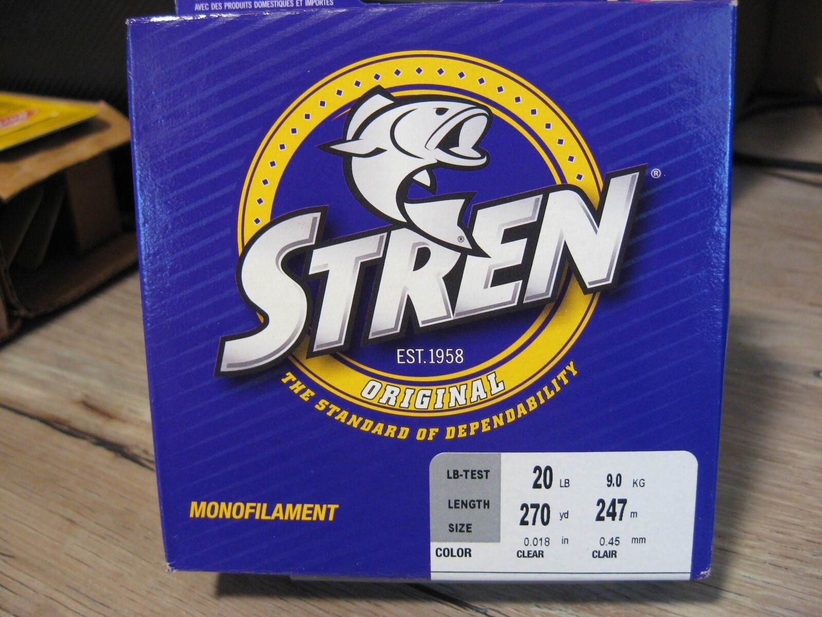 Stren Original Monofilament Fishing Line 20 LB 270 Yards Clear Mono ...