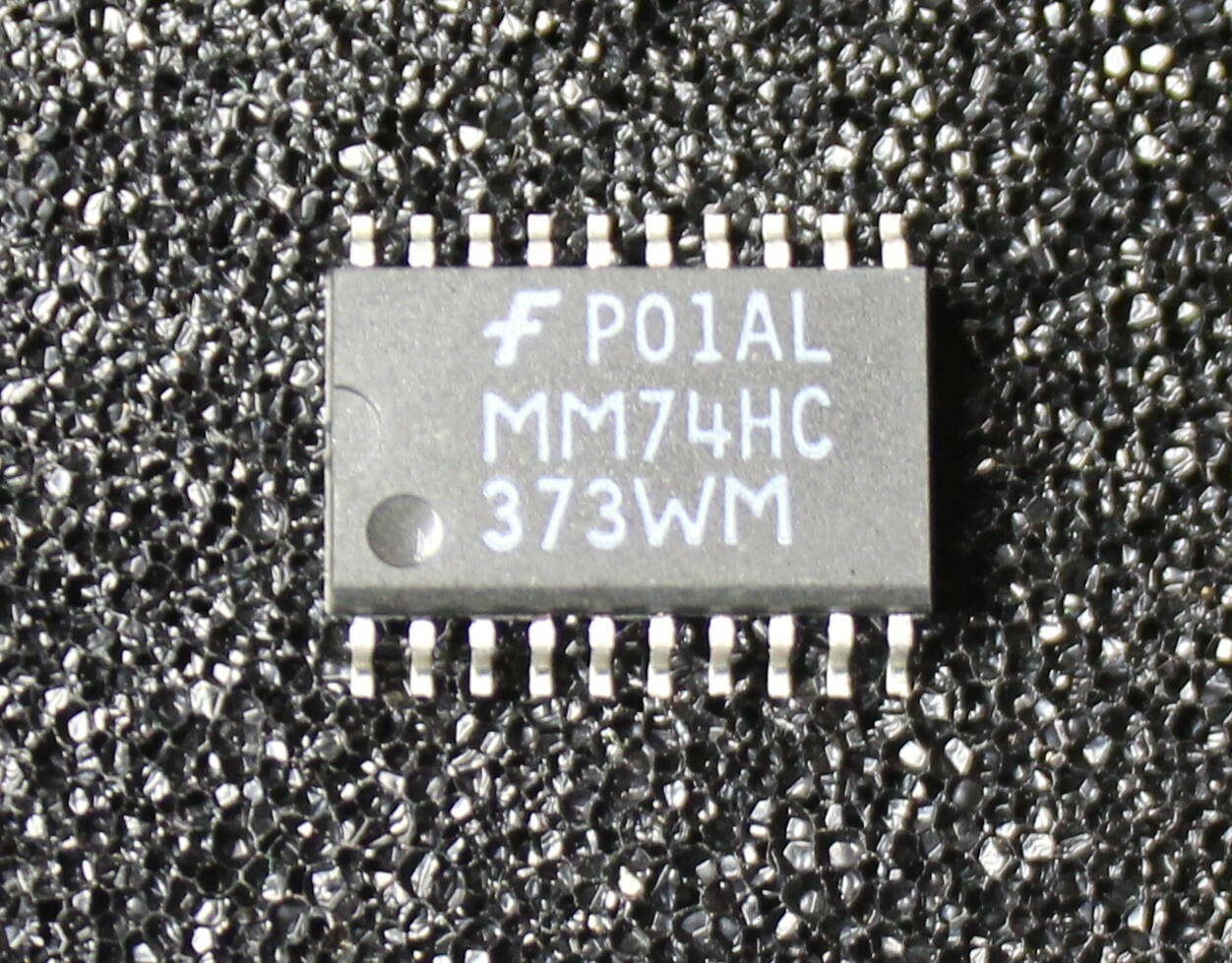 Fairchild MM74HC373WM D-Type Transparent Latch 8 Bit CMOS Level SOIC20 ...