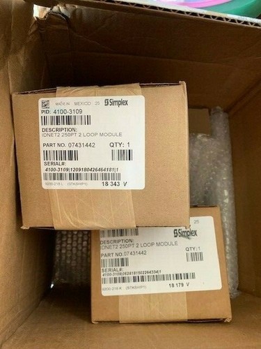NEW SIMPLEX 4100-3109 IDNET2 250 POINT 2 LOOP MODULE (9 AVAILABLE, FREE ...
