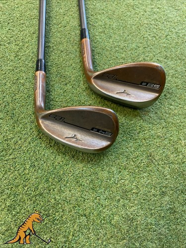Used RH Mizuno T22 Copper Wedge Set 54*, 58* Steelfiber Private Reserve ...