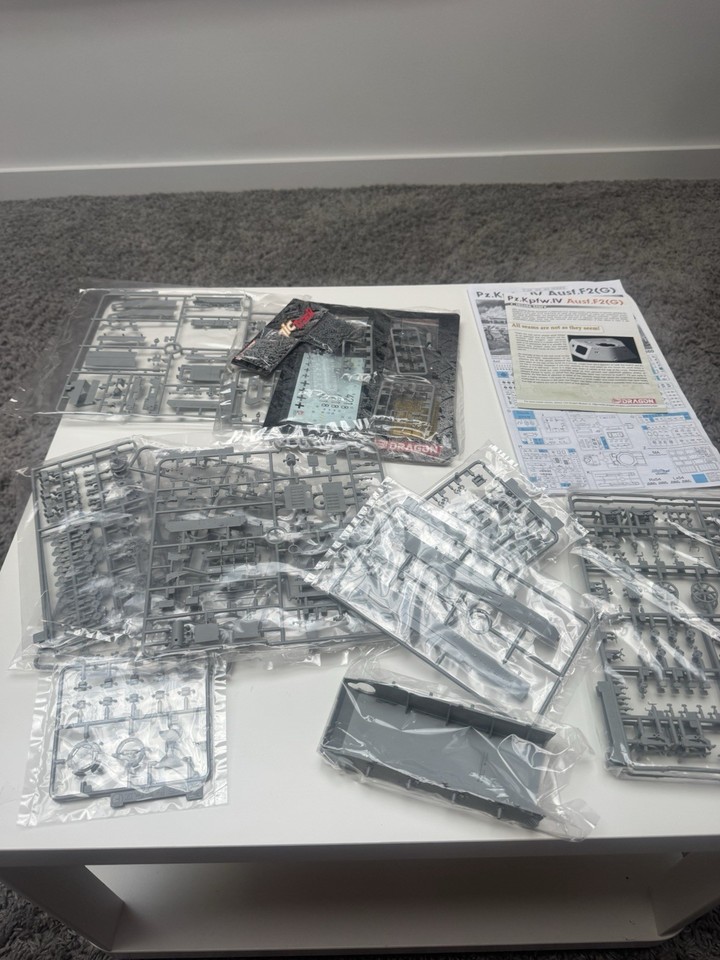 1/35 SUPERB DRAGON #6360 WW2 AXIS PZ.KPFW. IV AUSF.F2 (G) INC PHOTO ...