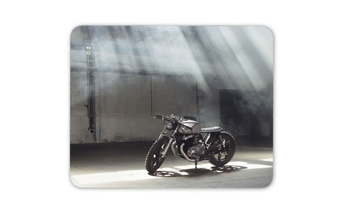 Vintage Motorbike Mouse Mat Pad - Bike Biker Motorcycle Fun Computer ...
