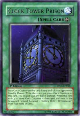 YUGIOH Clock Tower Prison DP05-EN016 1ST EDITION VLP - No Tracking | eBay