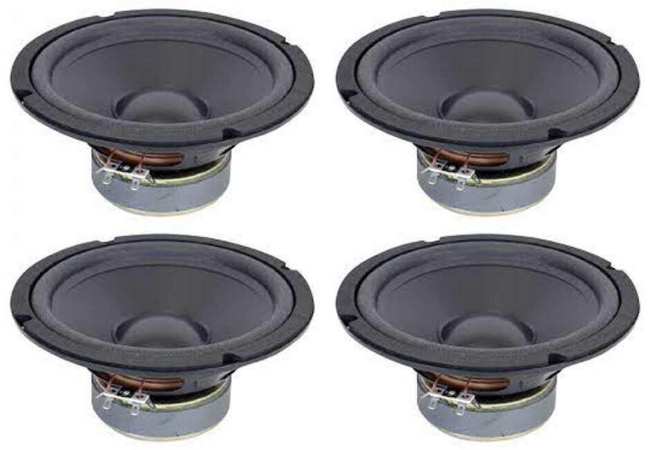 8" Woofer Replacement Speakers 8ohm Home Audio eight inch Subwoofer ...