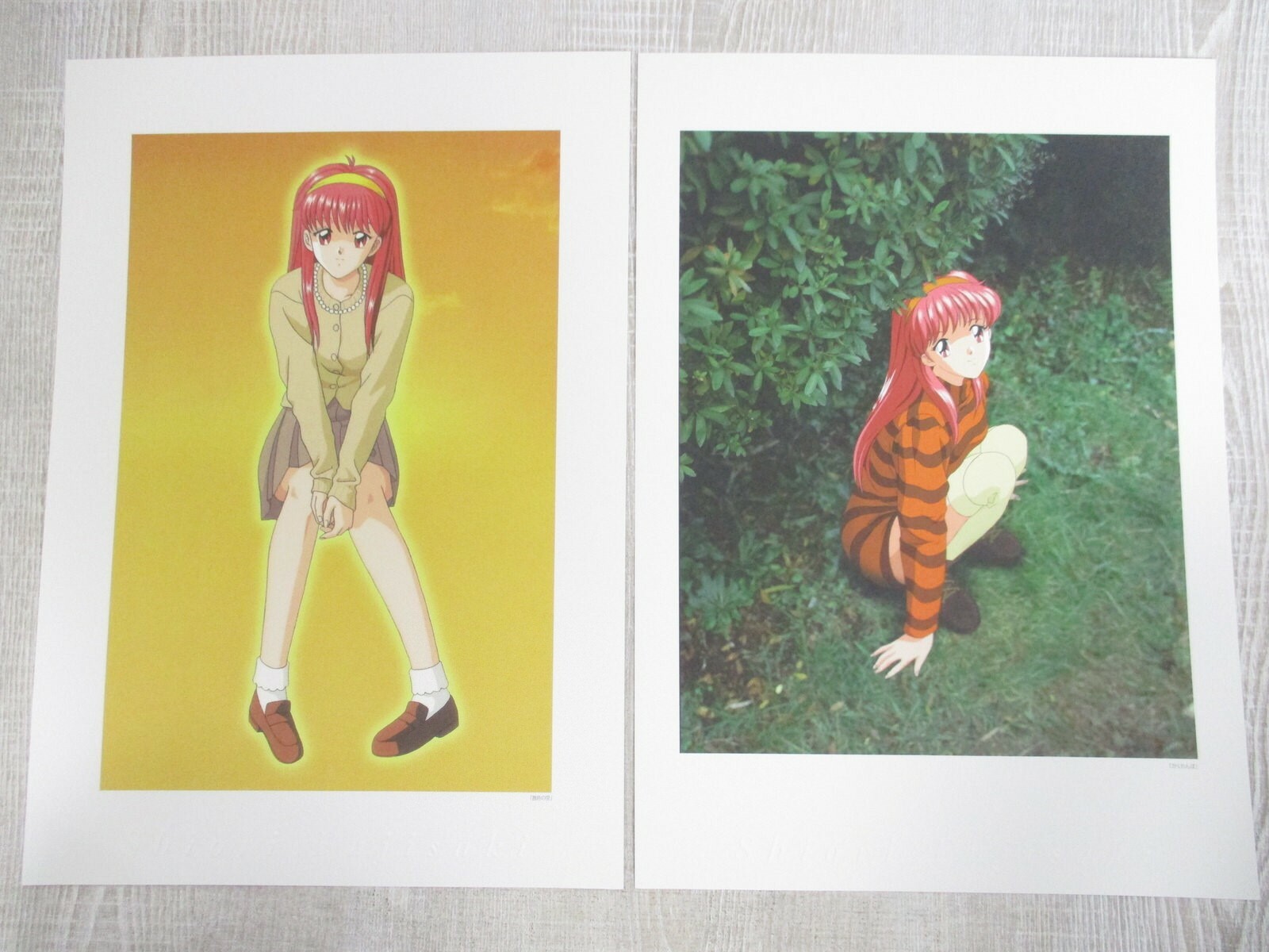 Shiori Fujisaki Portrait Collection W Sticker Tokimeki Memorial Ps1 Art