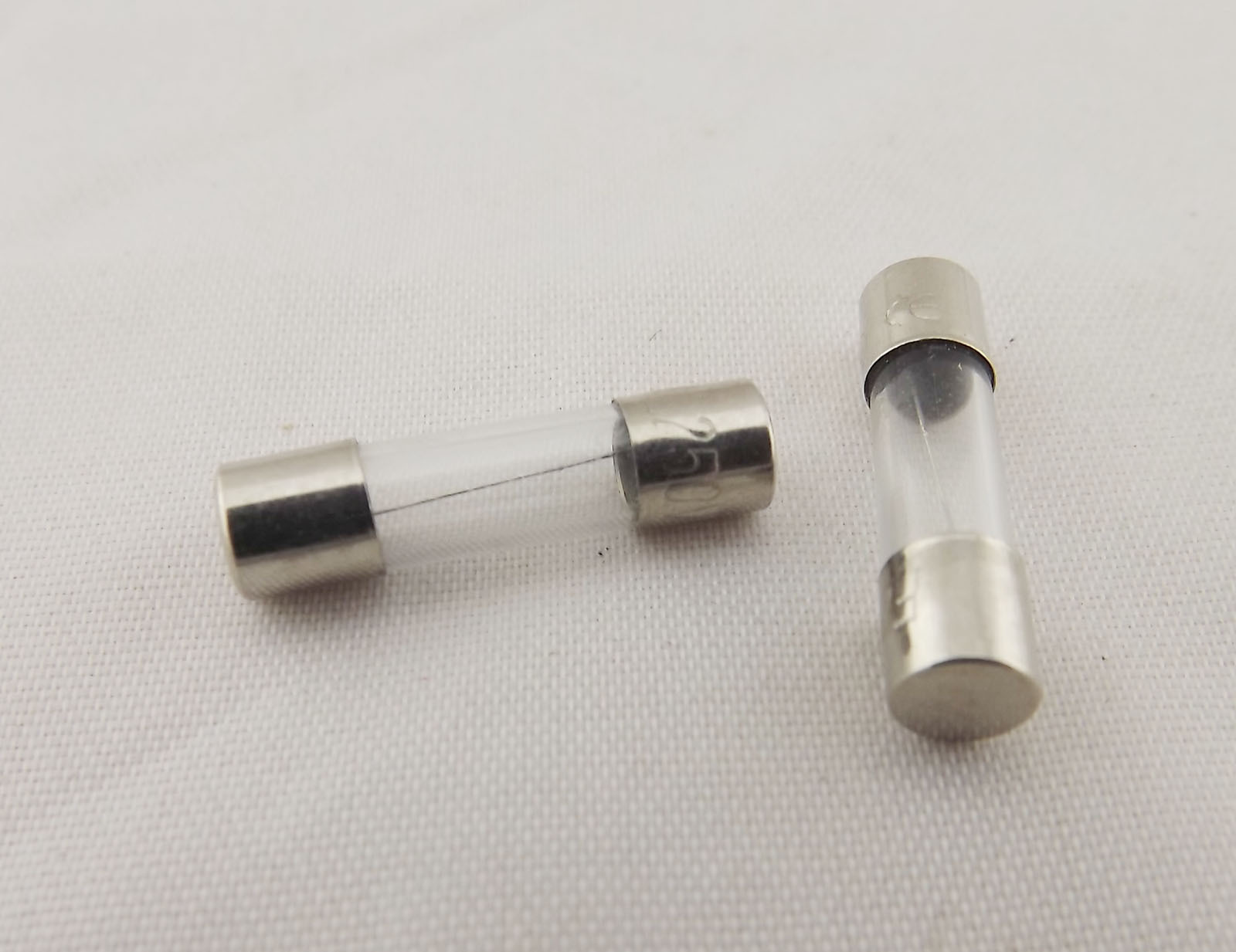 50Pcs Glass Tube Fuse 5mm x 20mm F50mA 50mA 0.05Amps F0.05A 250V Quick ...