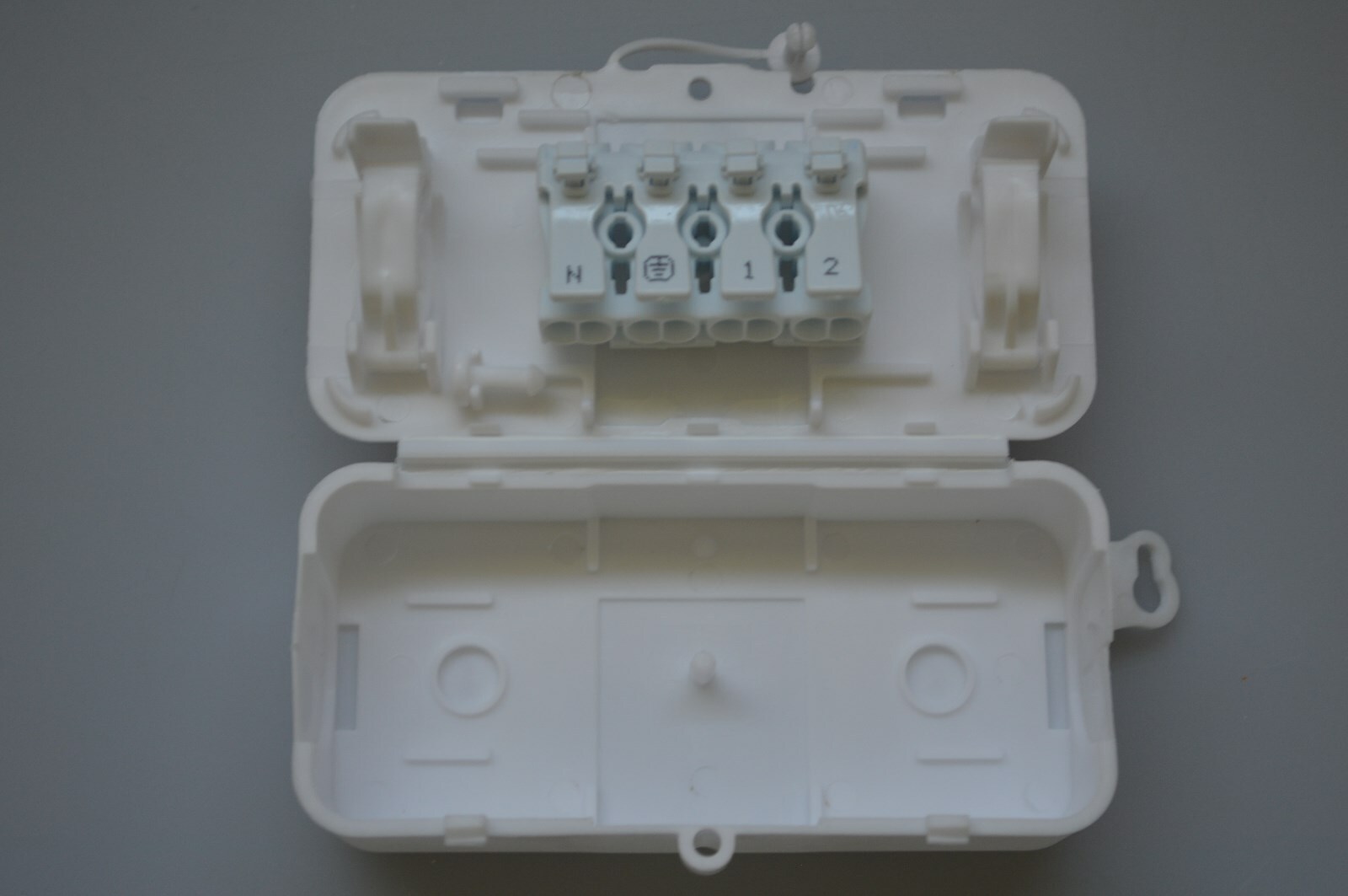 Hylec DEKSB-003 DEBOX In-Line Connector Screwless Junction Box 4 Pole ...