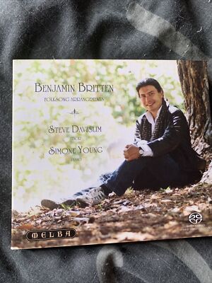 Benjamin Britten Folksong Arrangements Steve Davislim Cd(b66/4) Free ...