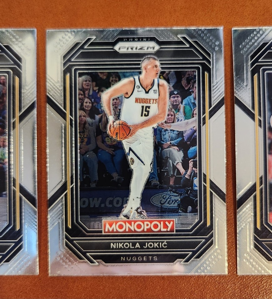 NUGGETS LOT (3) NIKOLA JOKIC, JAMAL MURRAY, PORTER 2022-23 Panini Prizm ...