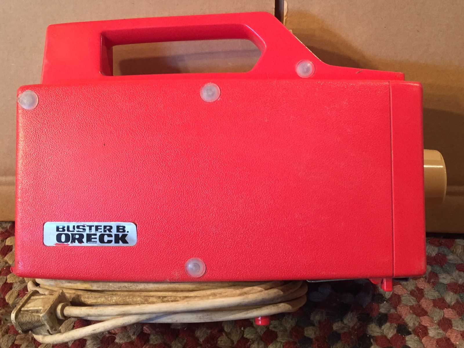 Oreck Buster B ORIGINAL VINTAGE Vacuum Works Great! | eBay