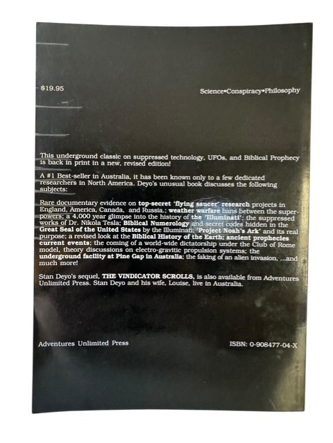 The Cosmic Conspiracy Revised Edition by Stan Deyo UFO Literature ...