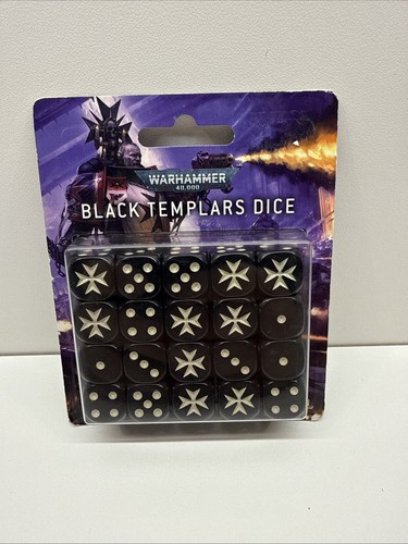 warhammer 40k Black Templars Dice 5011921165216| eBay