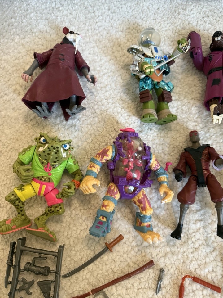 Vintage and Modern Teenage Mutant Ninja Turtles Action Figure LotW ...