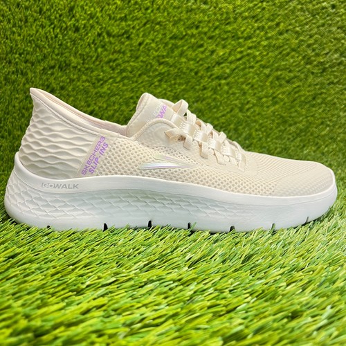 Skechers Go Walk Flex Grand Entry Womens Size 8 Off White Running Shoes ...