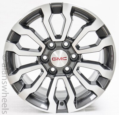 Set of 4 New GMC AT4 Sierra Yukon Denali Replica 18" Wheels Rims 5909 ...