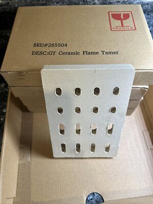 New 4 Pack Ceramic Brick Flame Tamer BBQ Galore GT 265504 | eBay