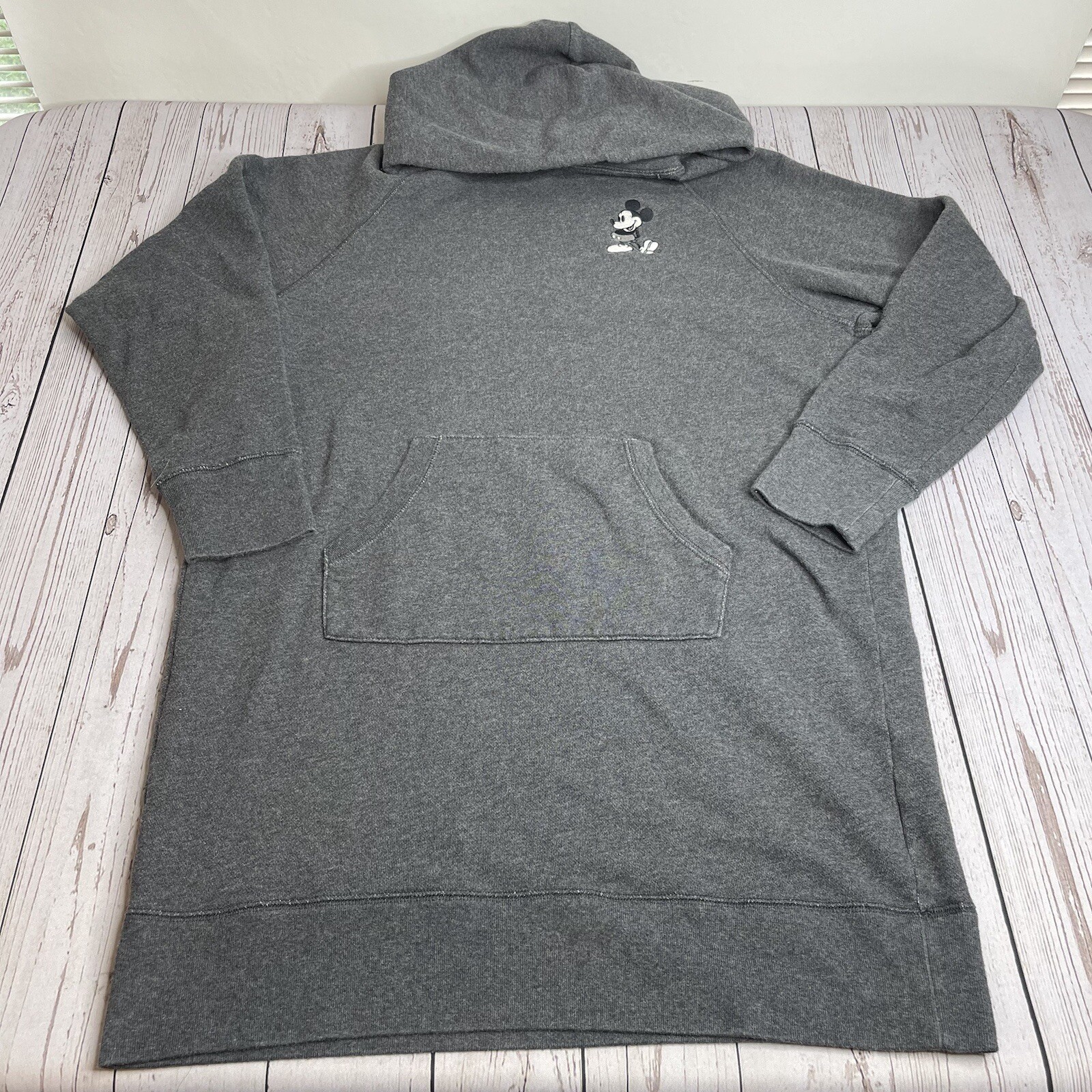 Disney Mickey Stands Uniqlo Mickey Mouse Gray Hoodie … - Gem