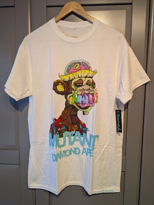Diamond Supply Co Company T Shirt Mutant Bored Ape Yacht Club NFT ...