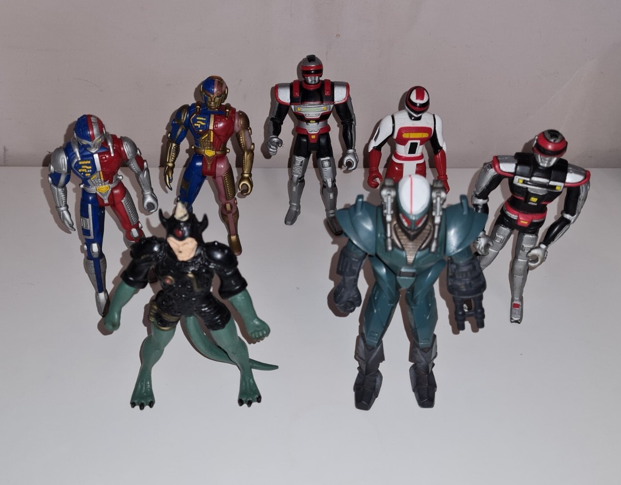 7x VR Troopers Action Figures Grimlord, Tankotron (Kenner, 1994) G329 | eBay