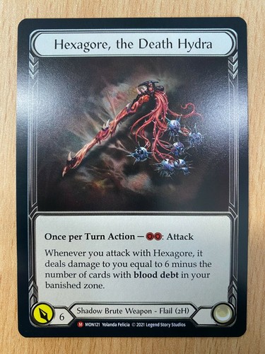 Hexagore, the Death Hydra 1st Edition (Monarch) - Flesh and Blood | eBay