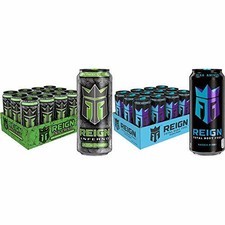 16 Ounce Pack of 12 Reign Inferno Watermelon Warlord Thermogenic Fuel ...