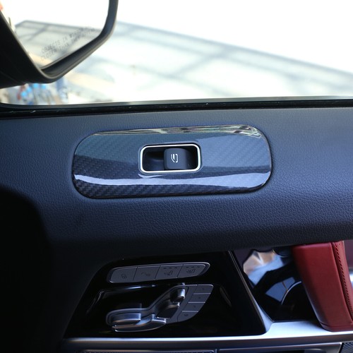 Real Dry Carbon Fiber Glass Lift Switch Cover For Mercedes-Benz G-Class ...