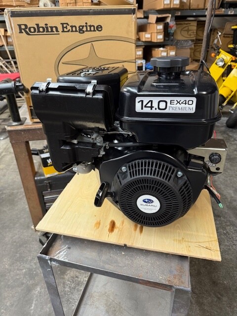 Subaru EX 40 Engine New 14 hp EX400SE5052 1" Shaft Robin America | eBay