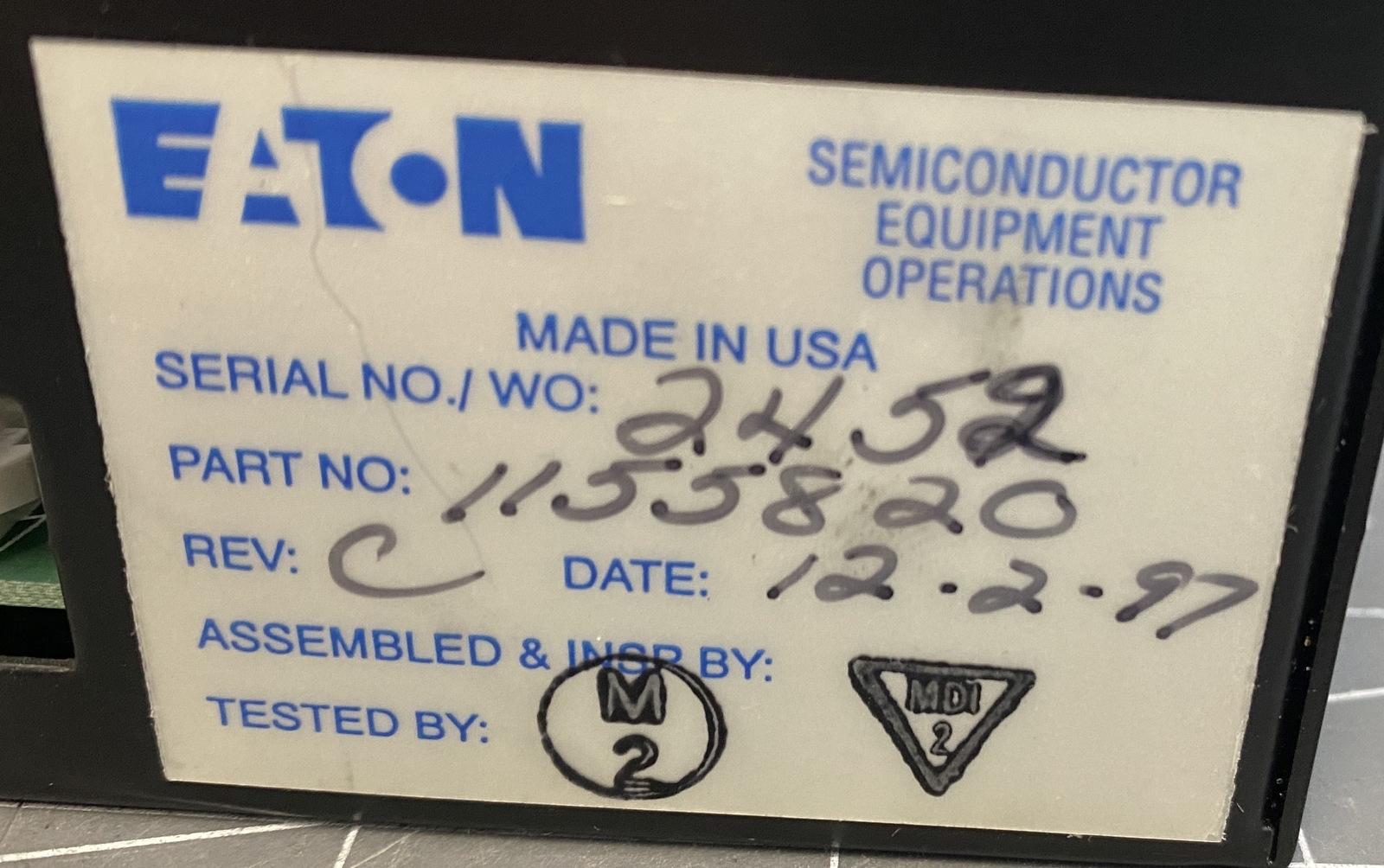 Eaton Power Conditioner 24 VAC PN: 1155820 REV:C | eBay