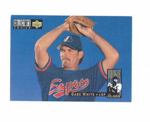 Gabe White Montreal Expos LHP #20 Upper Deck 1993 Baseball Card | eBay