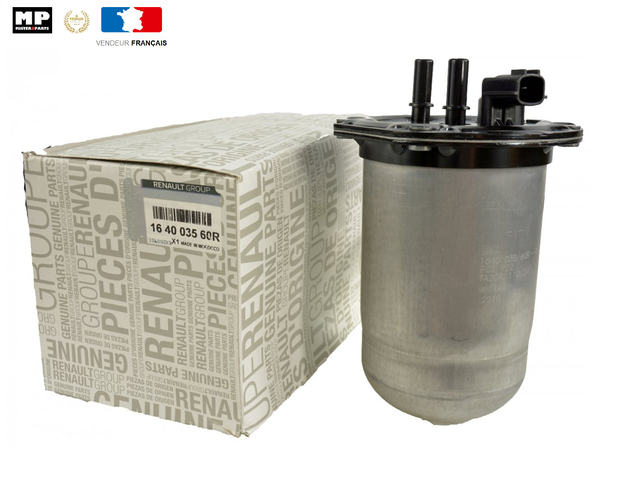 Boîtier Filtre Carburant 164003560R Renault Nissan NV300 NV400 Vito 1.6 ...