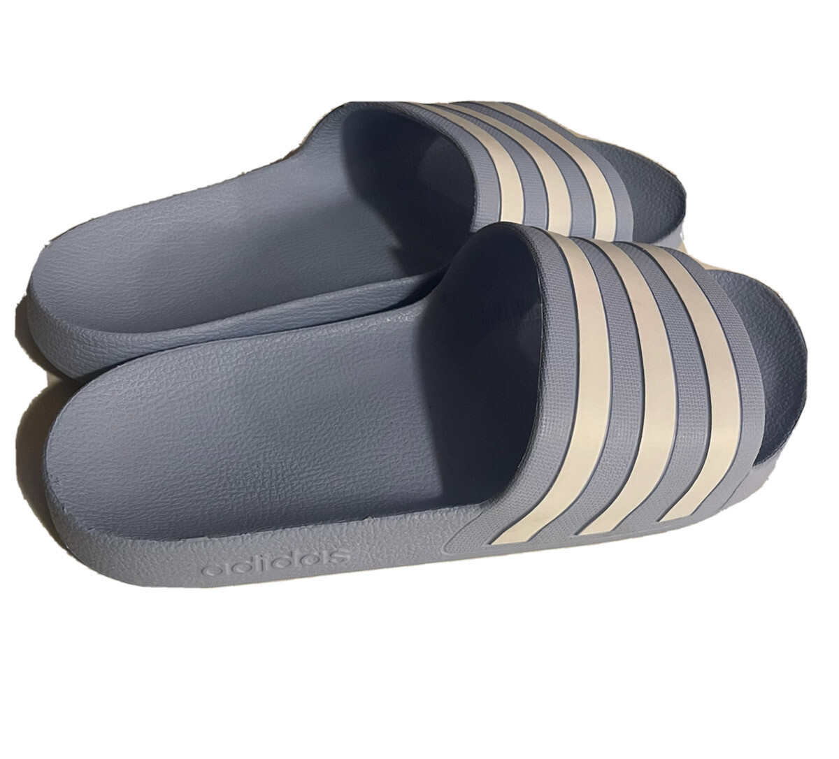 Adidas Adilette Women's Light Blue Slide Sandals Size… - Gem