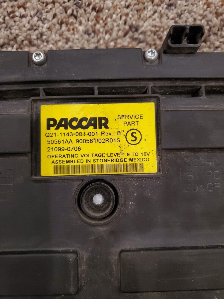 GENUINE PACCAR CHASSIS CONTROL MODULE Q21-1143-001-001 | eBay