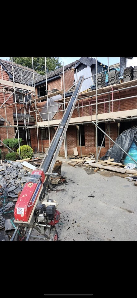 Petrol 8m Brick Tile Bumpa For Hire | eBay