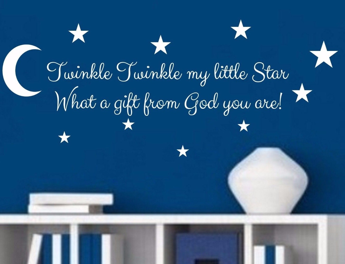 Twinkle Twinkle My Little Star Vinyl Wall Decal Sticker Nursery decor ...